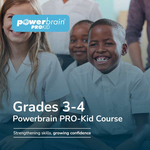 Powerbrain PRO-Kid Course (Grades 3–4)